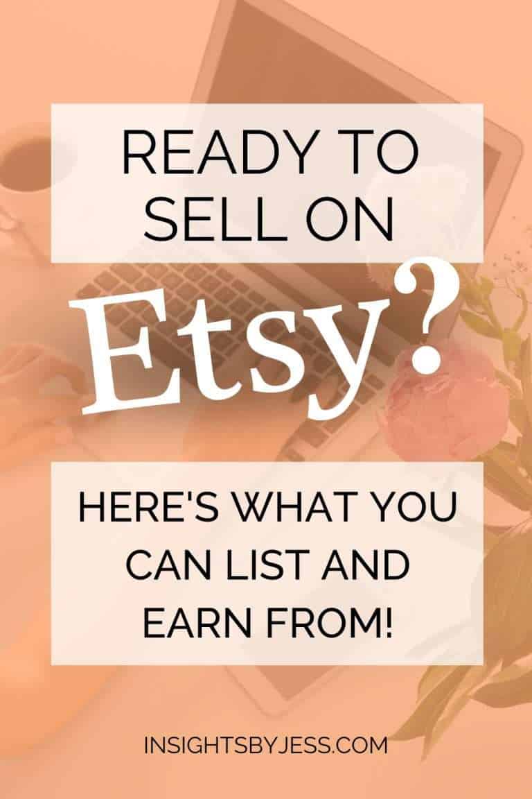 What To Sell On Etsy: ALL 4 Types of Things To Sell on Etsy ...
